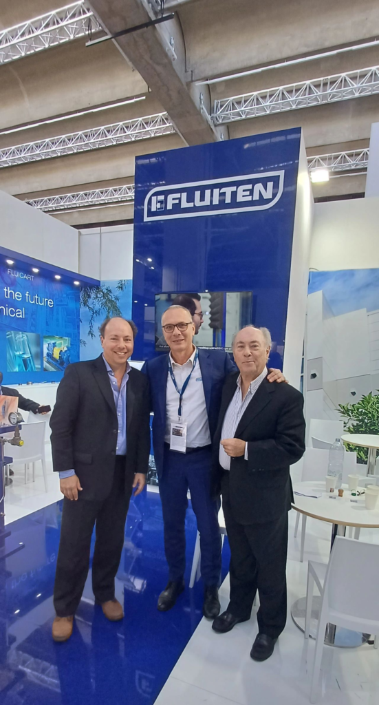 Junto a Fluiten Italia en ACHEMA 2024 - Estopaplast